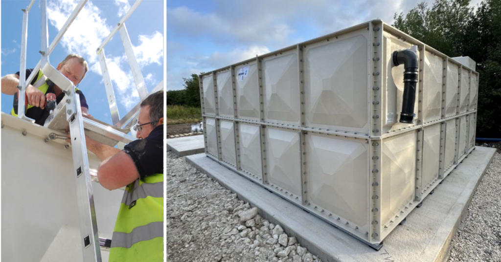 Water storage tanks : How to Install them | Tricel