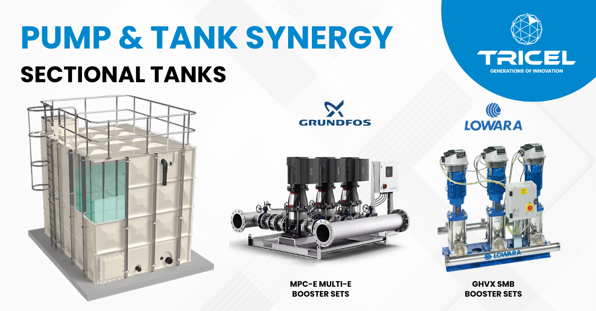 GRP Water Tanks and Pumps Solutions | Tricel Water Storage